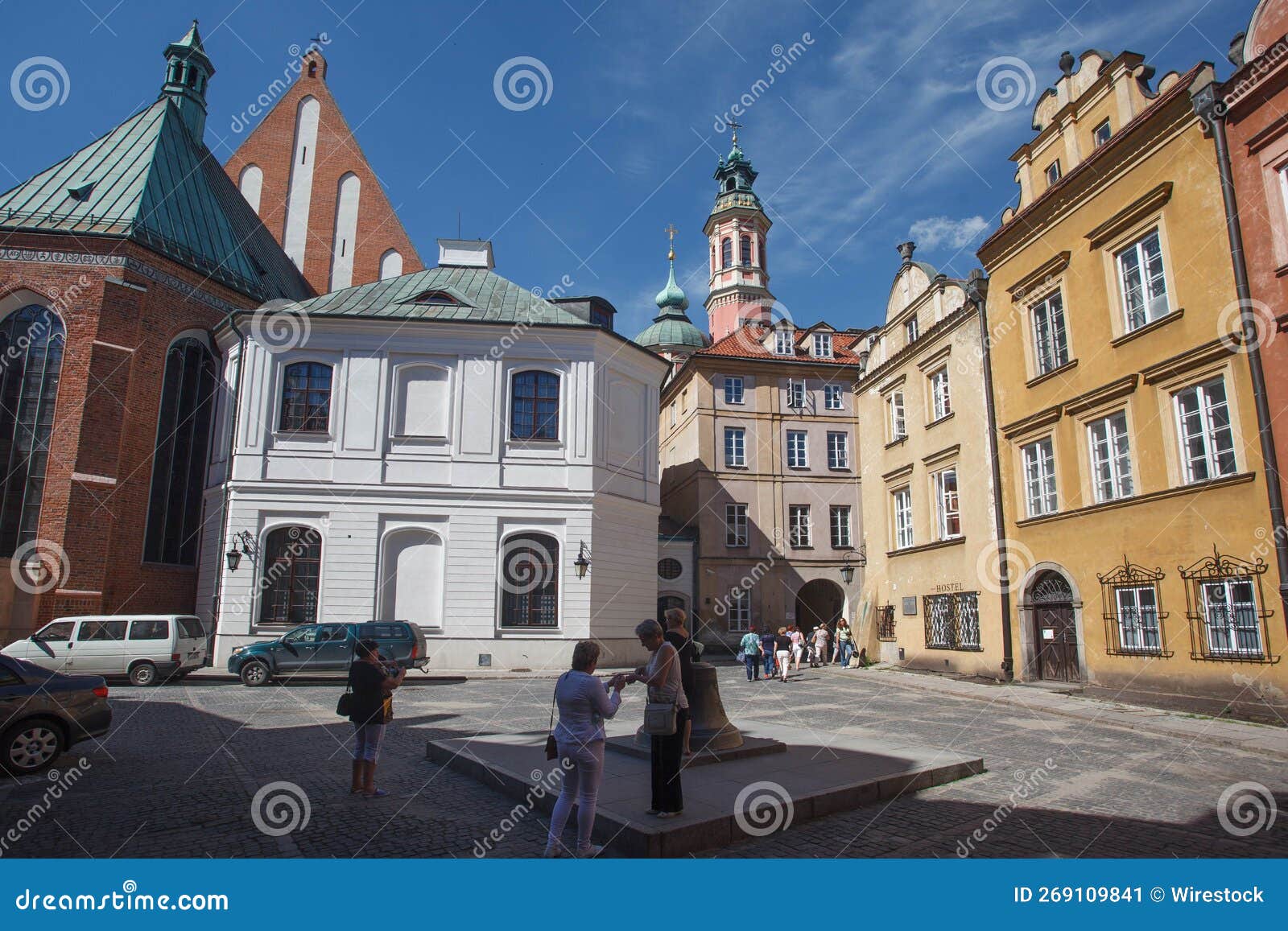 Basilica of St. John the Baptist in Warsaw, Poland Editorial Photo ...