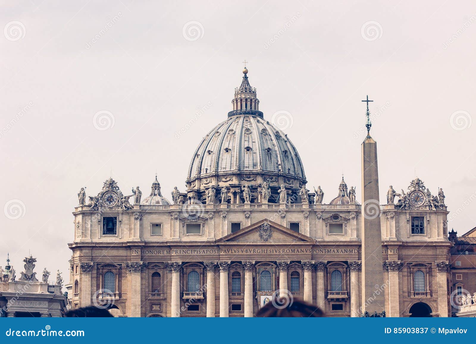 Basilika Von St Peter in Vatikan Redaktionelles Stockfotografie - Bild ...