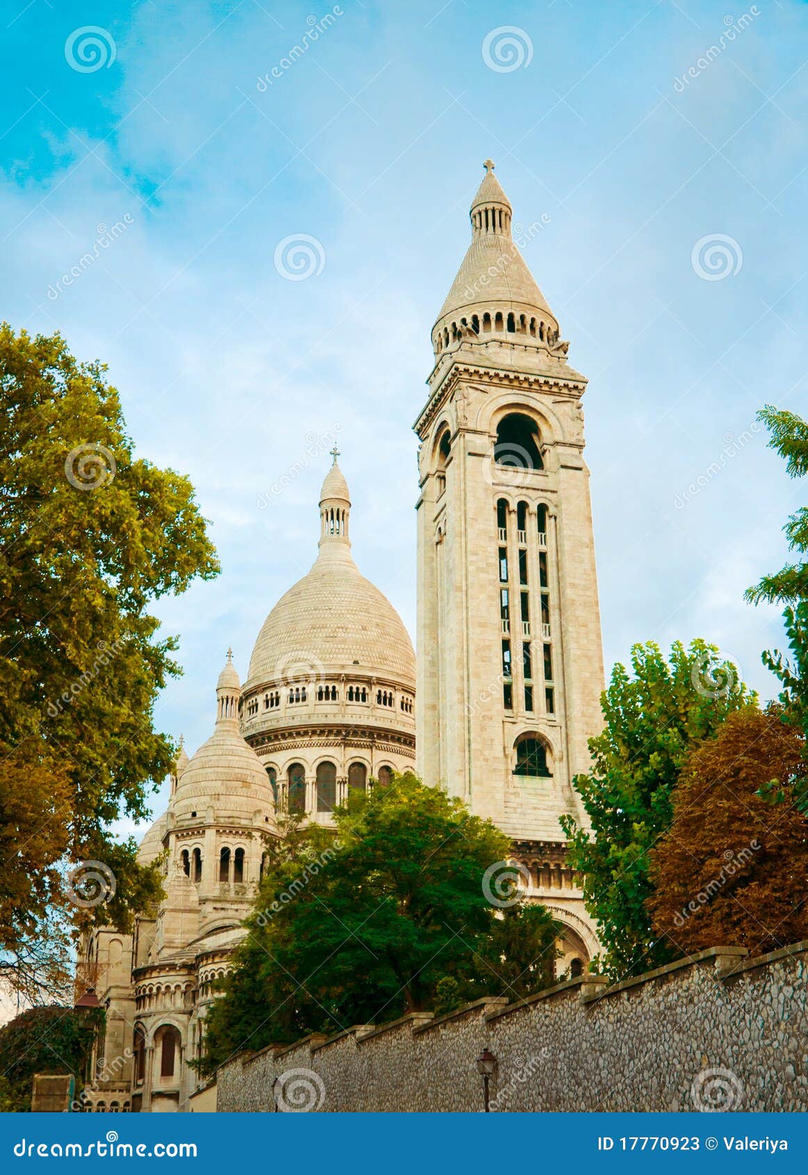 Basilique Du Sacre Coeur, Paris Stock Image - Image of europe ...