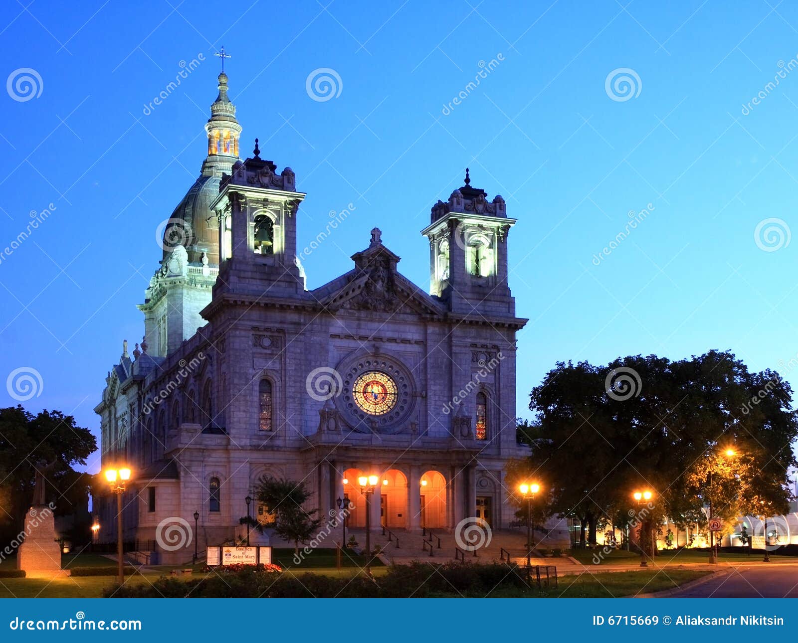 Saint Mary\'s Cathedral Church In Auckland, New Zealand Royalty-Free ...