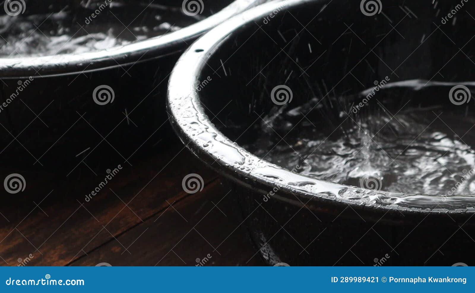 The Splash of Water Falling into the Reservoir Stock Video - Video of ...