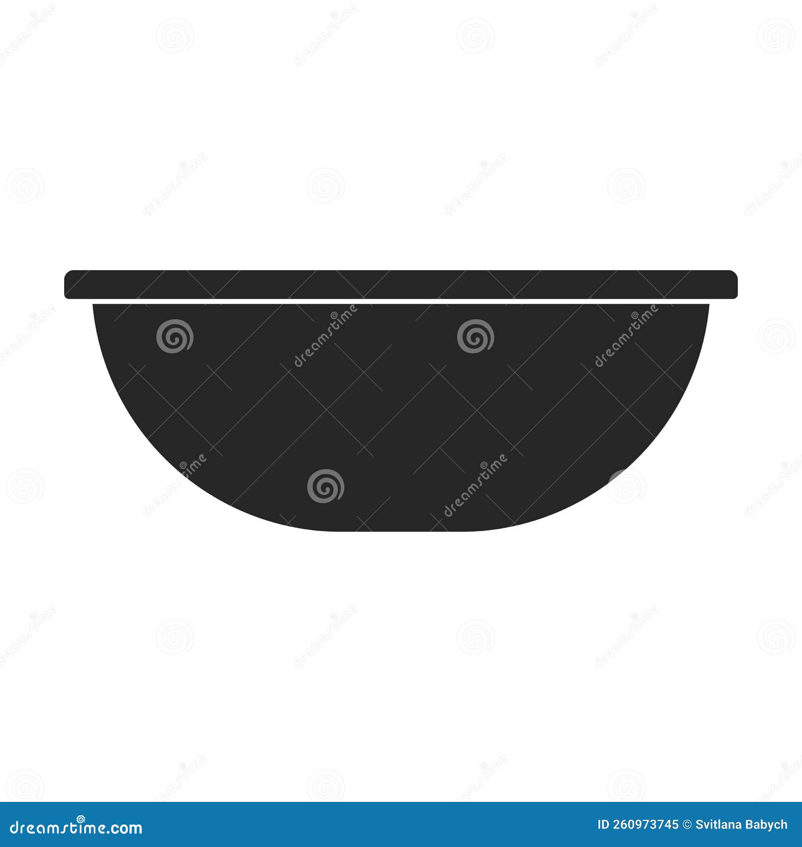 The Basin Vector Set. A Set Of Insulated Plastic Basins And Bowls And ...