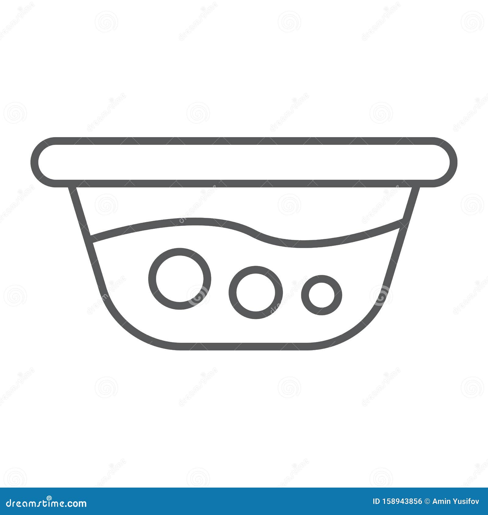 Basin And Water Drop, Handwash, Laundry. Flat Vector Icon Illustration ...