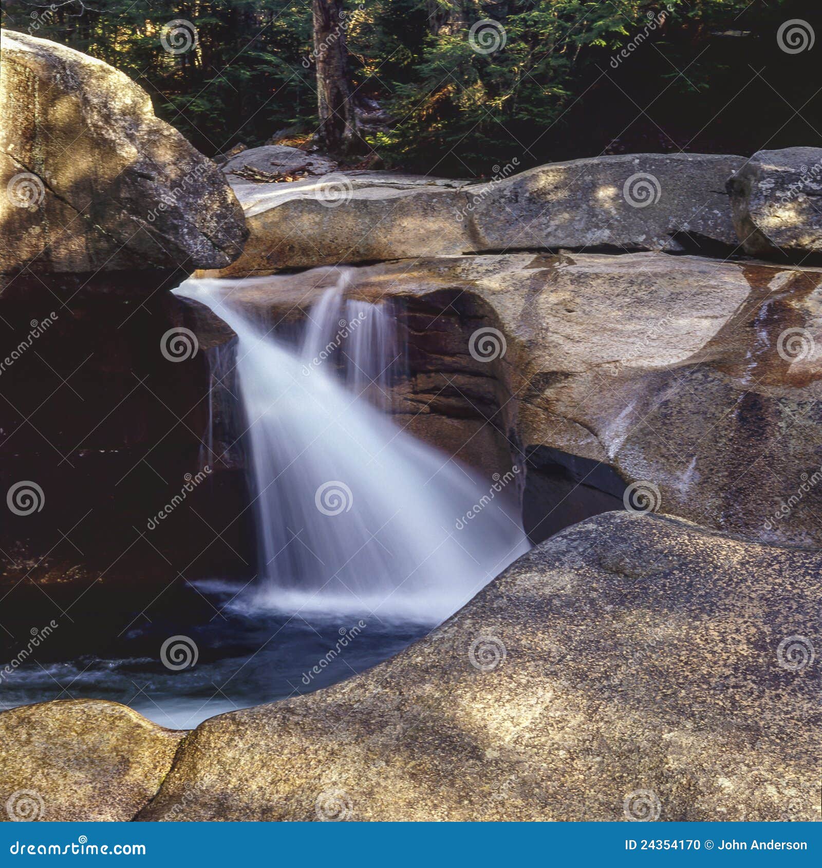 The basin waterfall stock photo. Image of mountains, fall - 24354170