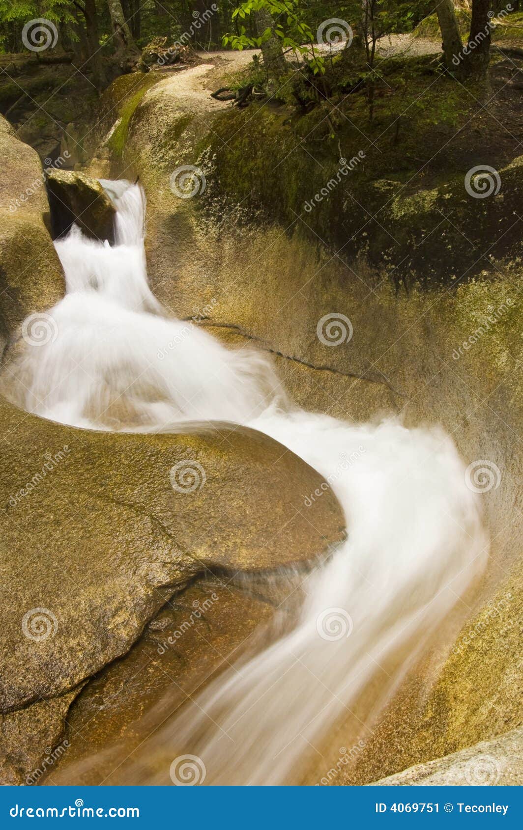 Basin Waterfall stock image. Image of soft, white, river - 4069751