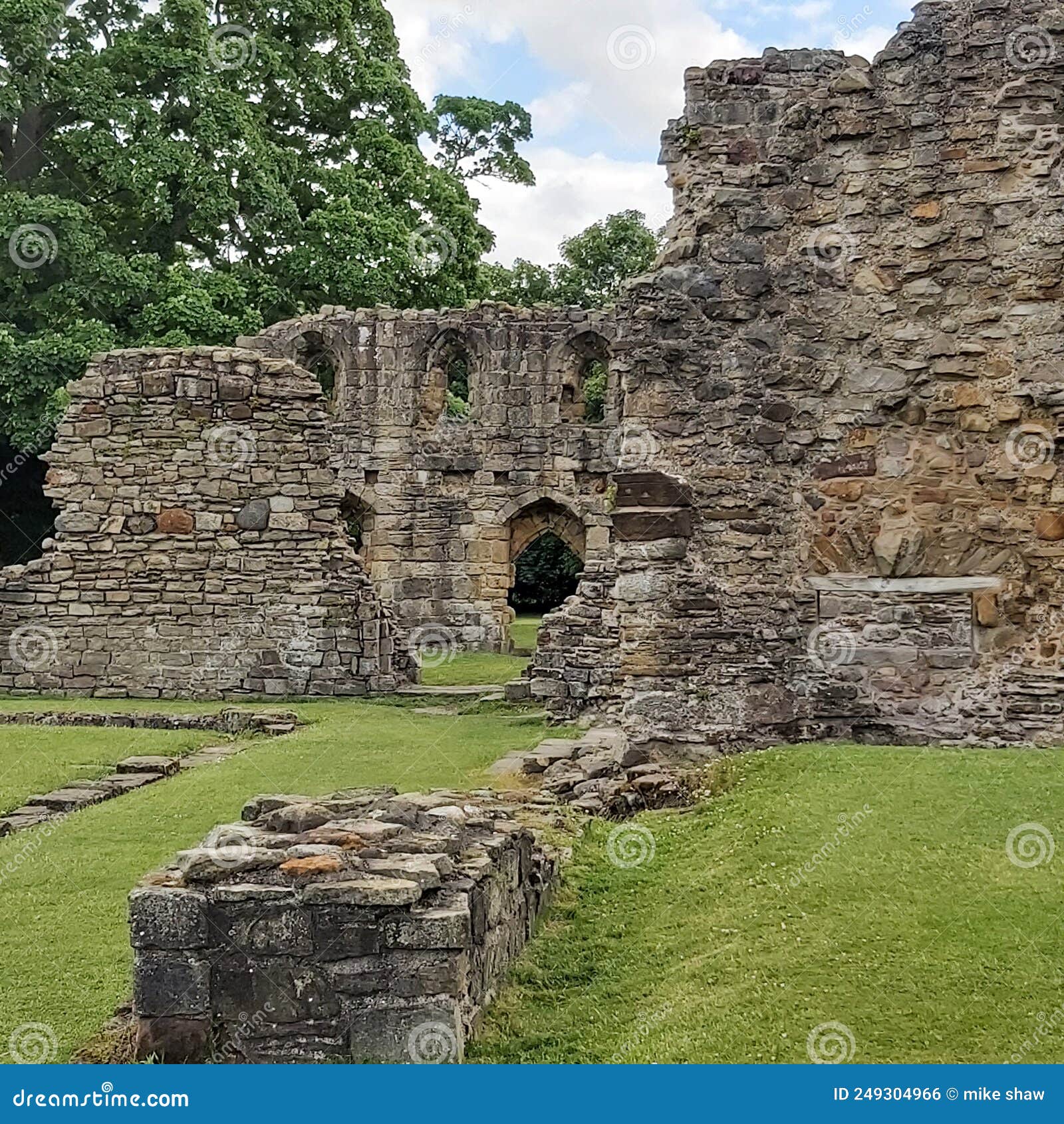 Basingwerk Abbey North Wales Stock Photo - Image of local, abbey: 249304966