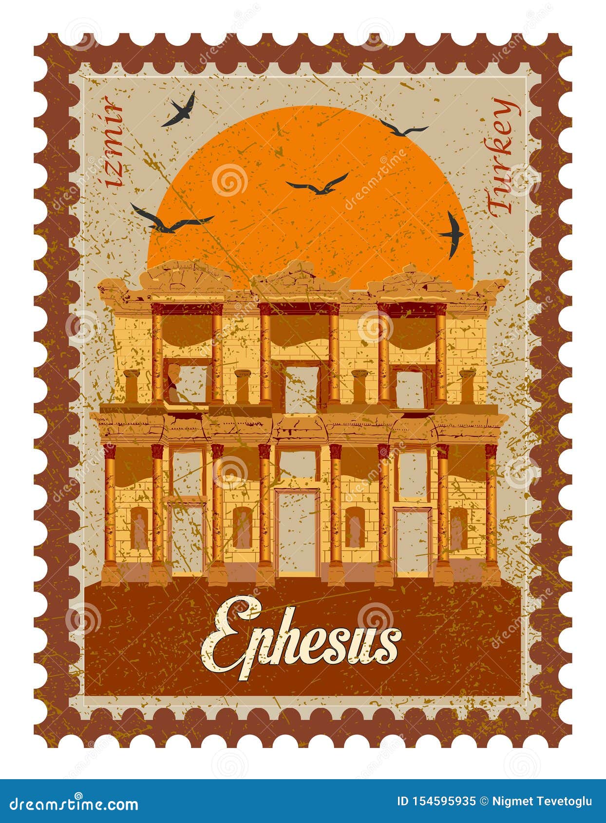 Turkey, Izmir, Selcuk. Library Of Celsus In The Ancient City Of Ephesus ...