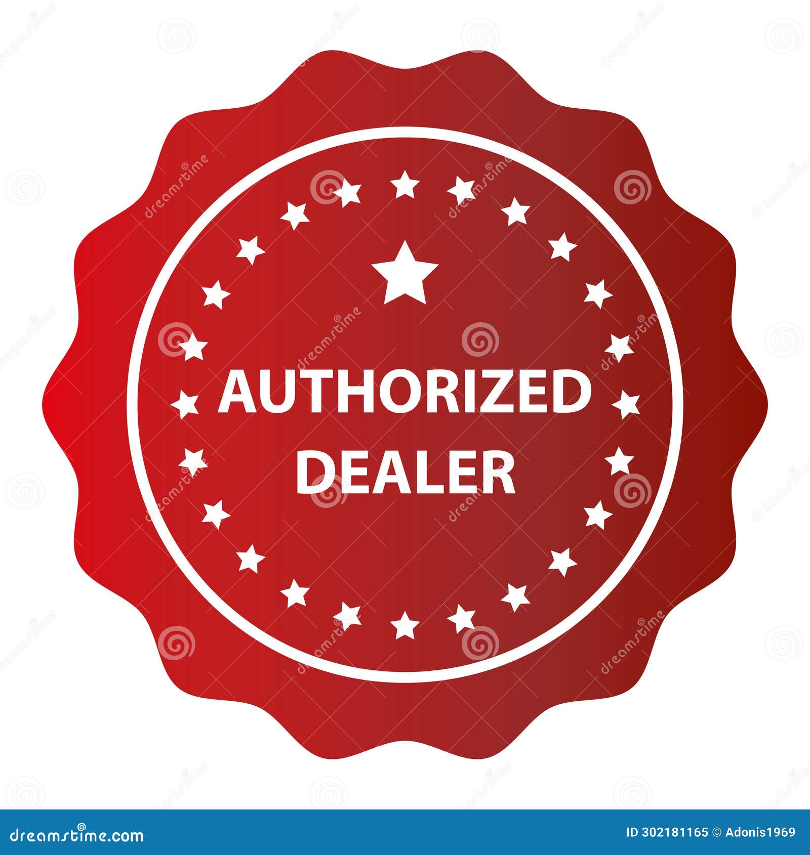 Authorized Dealer Grunge Rubber Stamp Vector Illustration ...