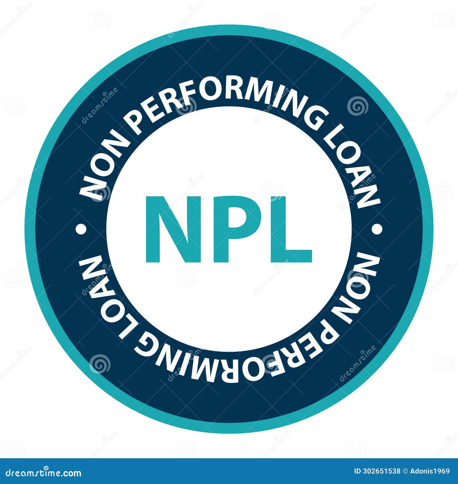 NPL, Non-Performing Loan Business Concept. Design By NPL Text On The ...