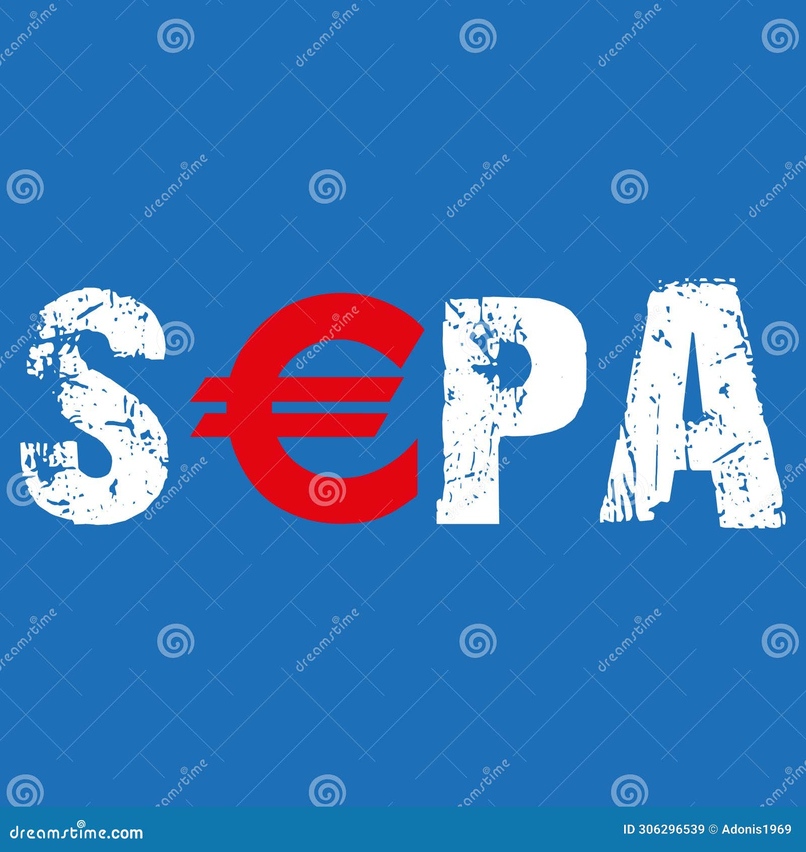 Sepa on blue stock illustration. Illustration of regulation - 306296539