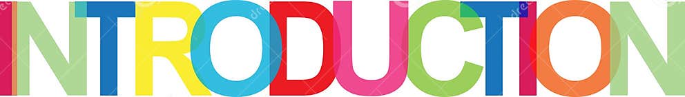 Introduction word on white stock illustration. Illustration of ...