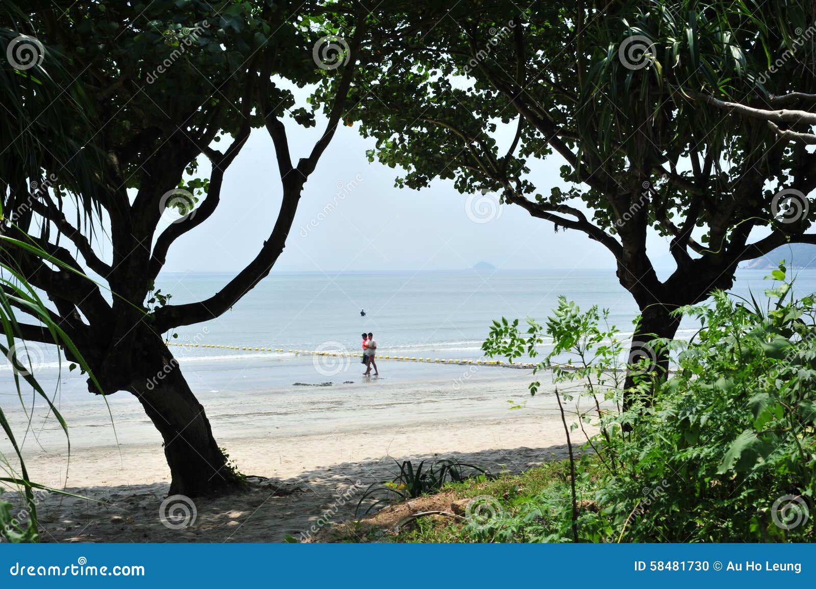 Bask the sun in the beach stock photo. Image of krabithailand - 58481730