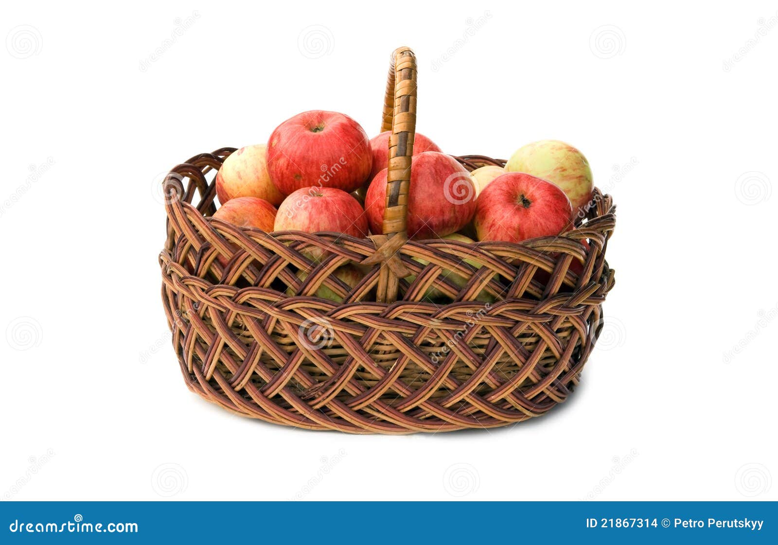 The basket of apples stock photo. Image of apples, basket - 21867314