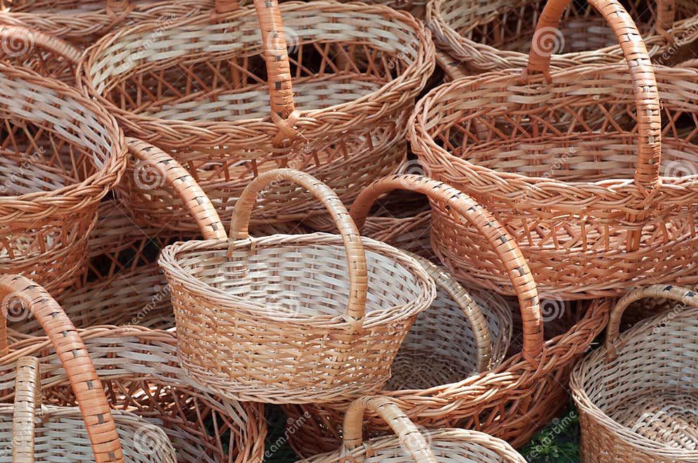 Basket stock image. Image of background, empty, organic - 35944409