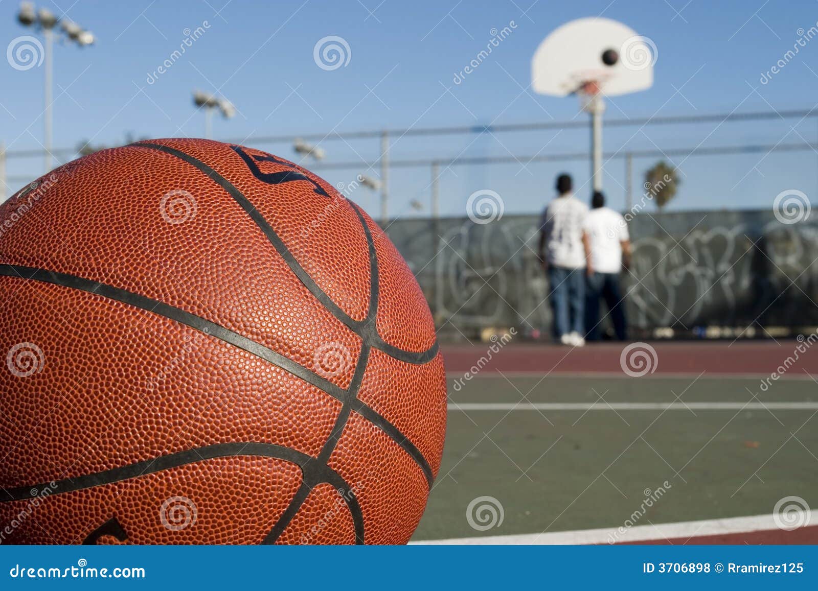 Basket Ball stock photo. Image of close, round, hoop, court - 3706898