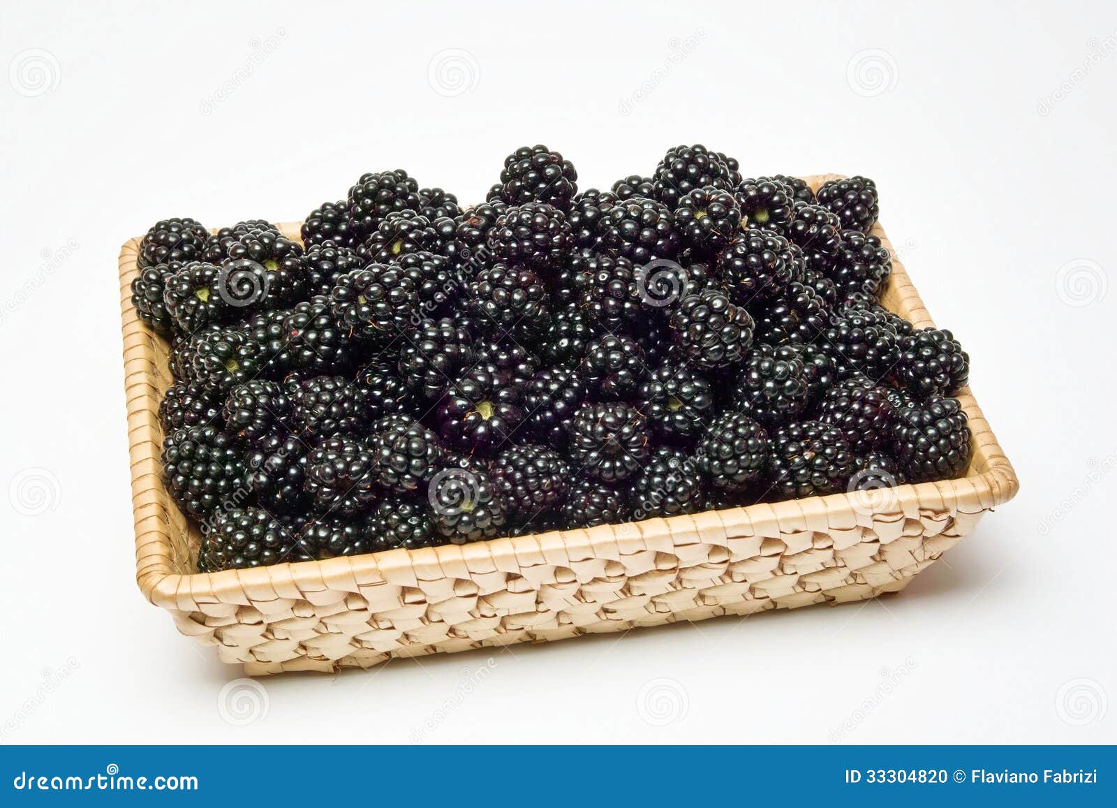 Basket of blackberries stock photo. Image of bush, wild - 33304820