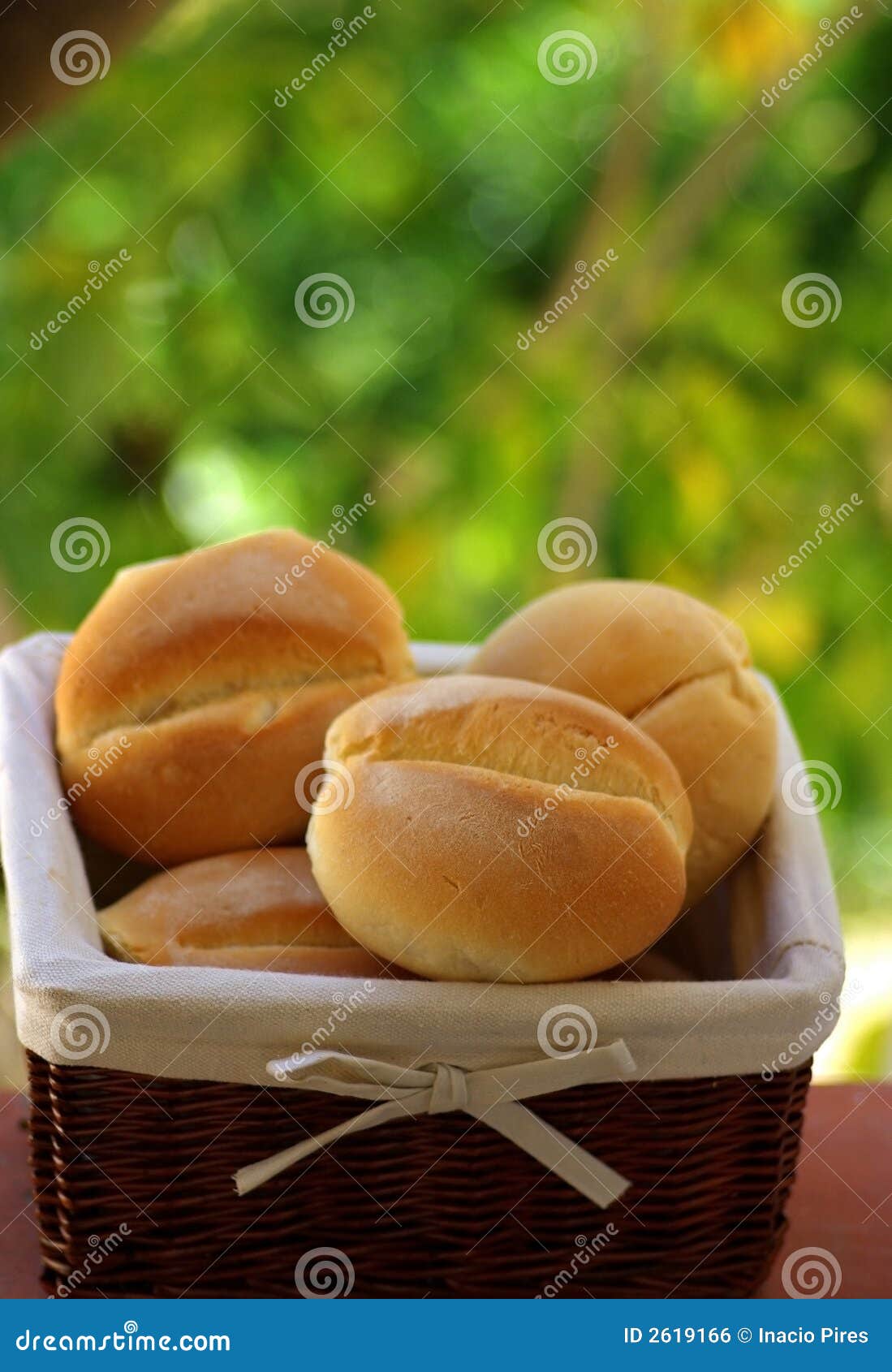 Basket with bread stock photo. Image of grains, break - 2619166
