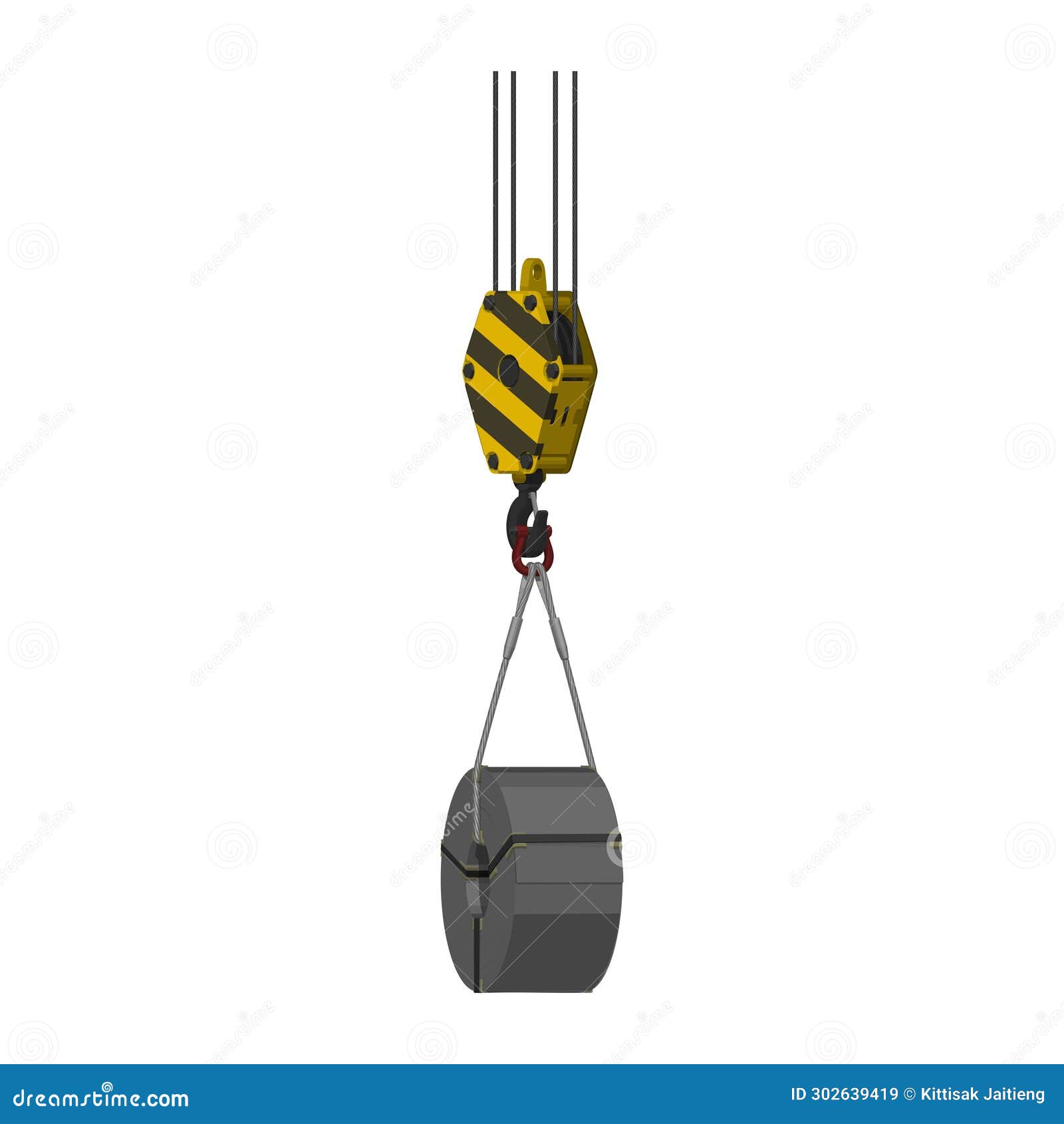 Hitch Rope Knot Cartoon Vector Illustration | CartoonDealer.com #331688459