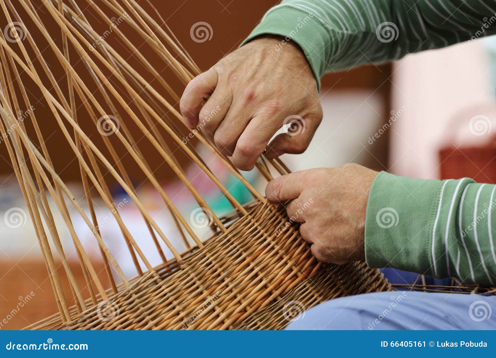 Basket maker stock image. Image of maker, osier, craftsman - 66405161
