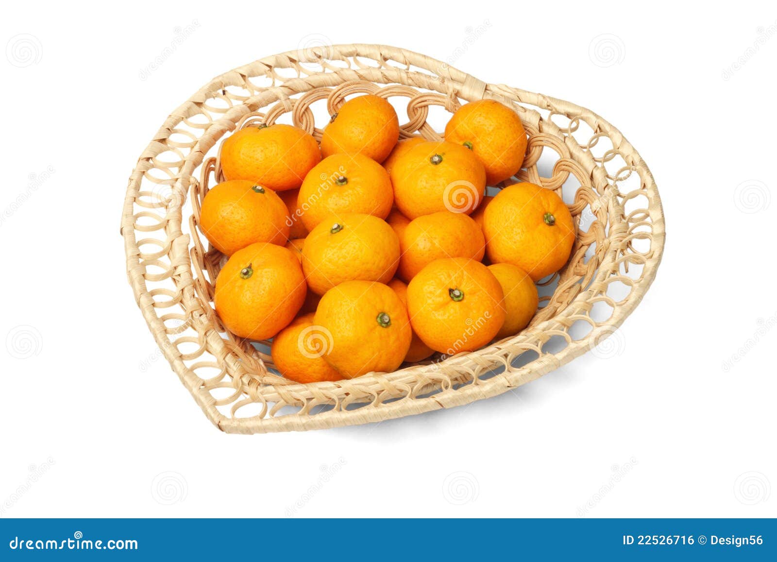 Basket of Mandarin Oranges stock photo. Image of food - 22526716