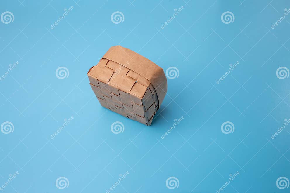 Basket Paper Craft, DIY, Step by Step Instruction Stock Image - Image ... Basket Paper Craft, DIY, Step by Step Instruction Stock Image - Image ...