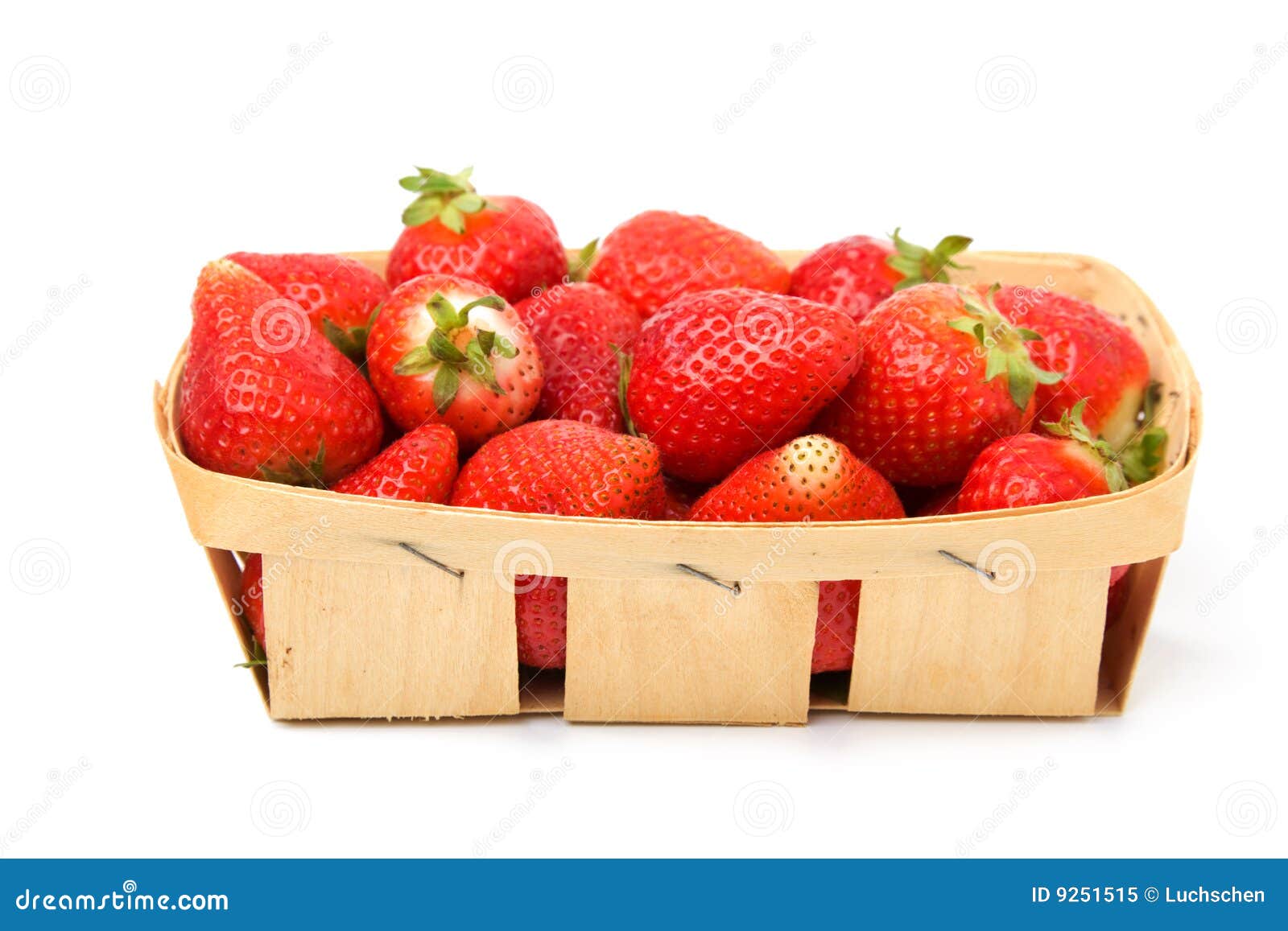 Basket strawberry stock image. Image of pottle, baskets - 9251515