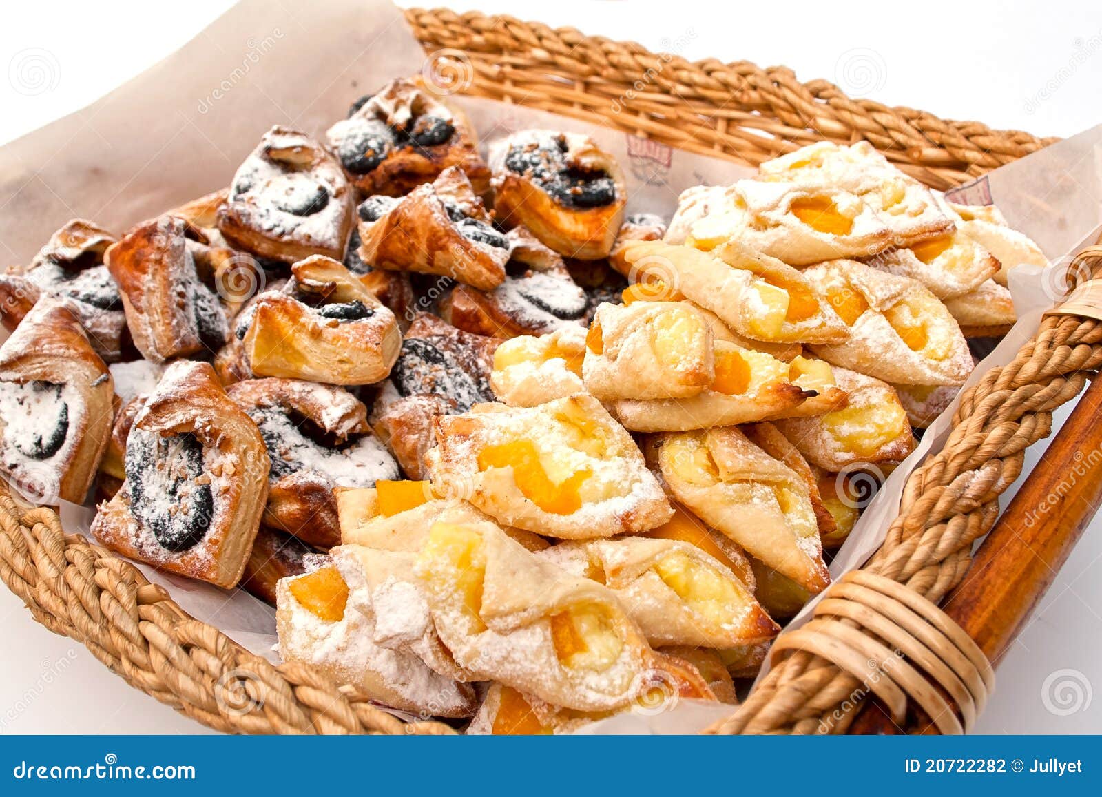 A basket sweet pastry stock photo. Image of cuisine, recipe - 20722282
