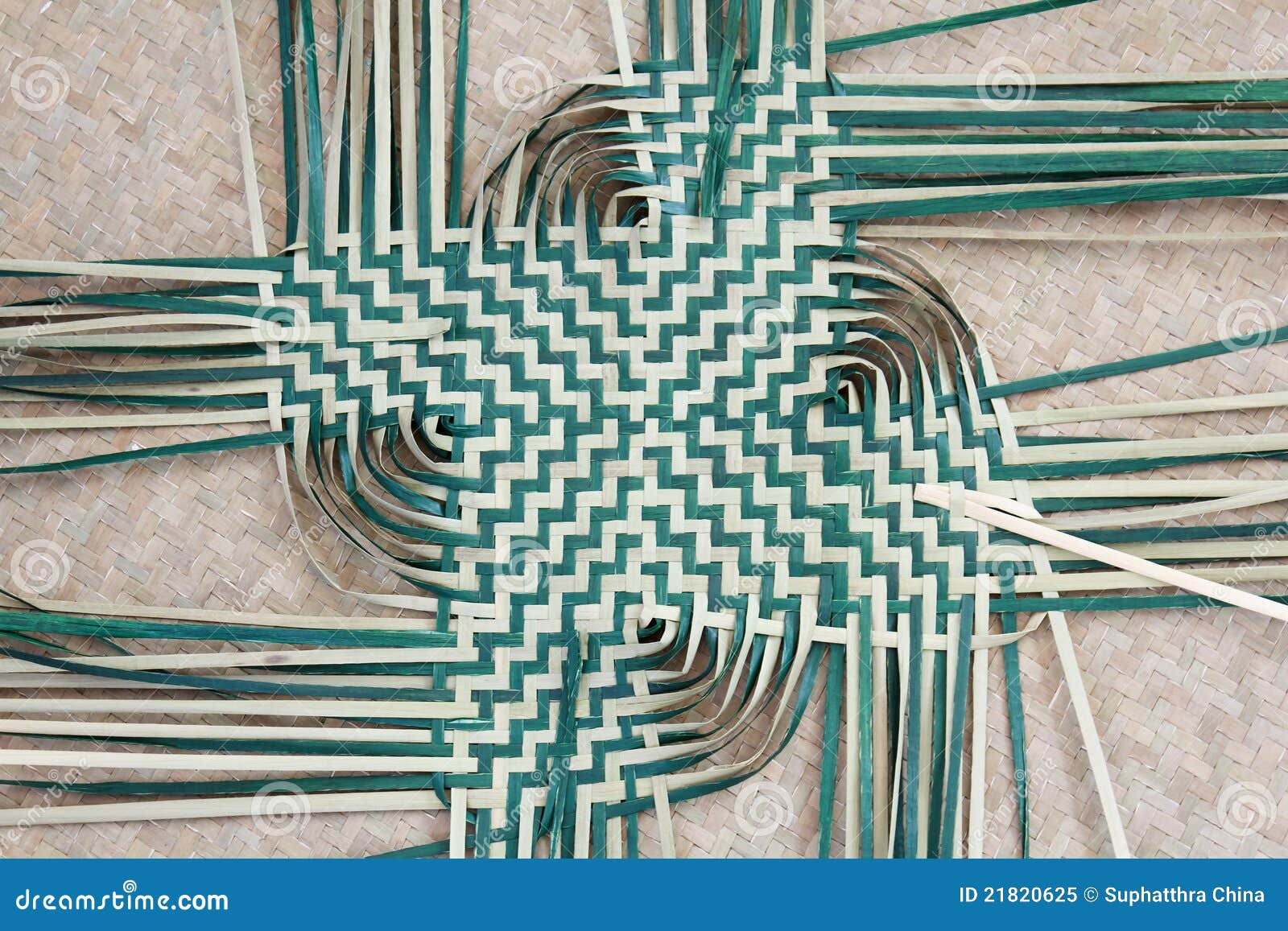 Basket weaving stock image. Image of reed, thai, floor - 21820625