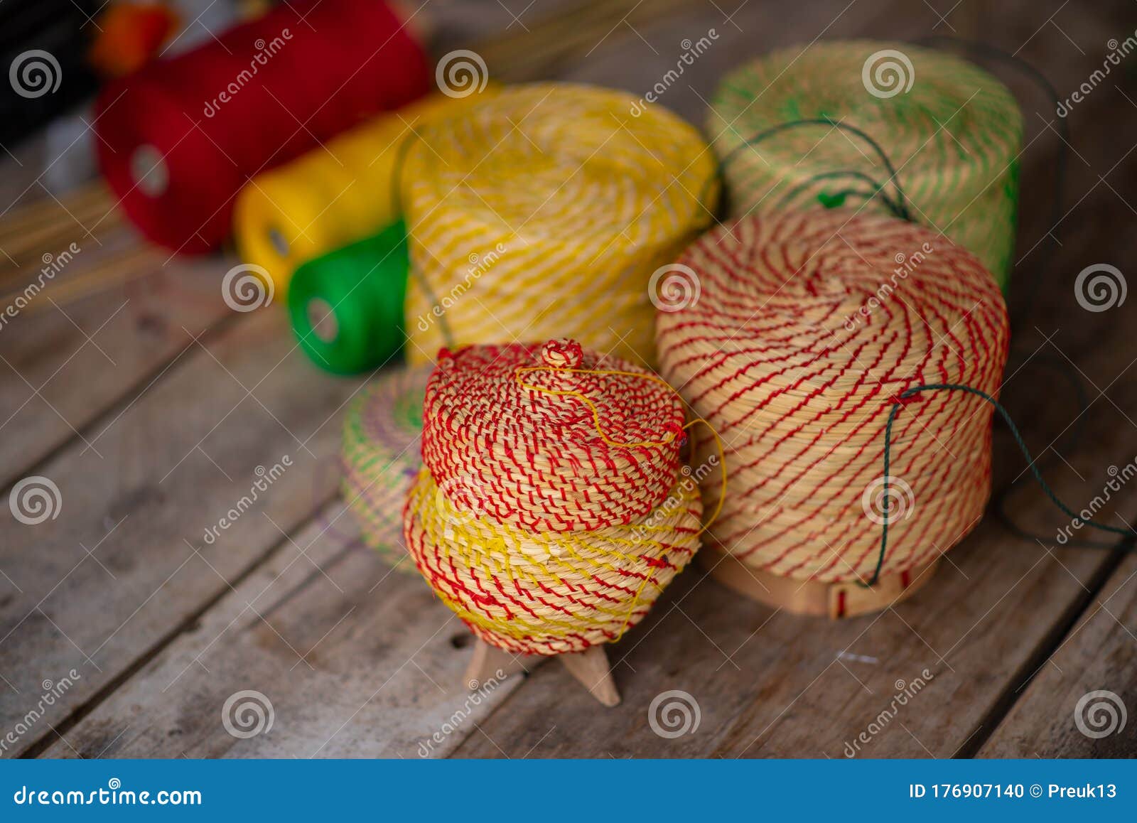 Basket stock photo. Image of handmade, work, design - 176907140