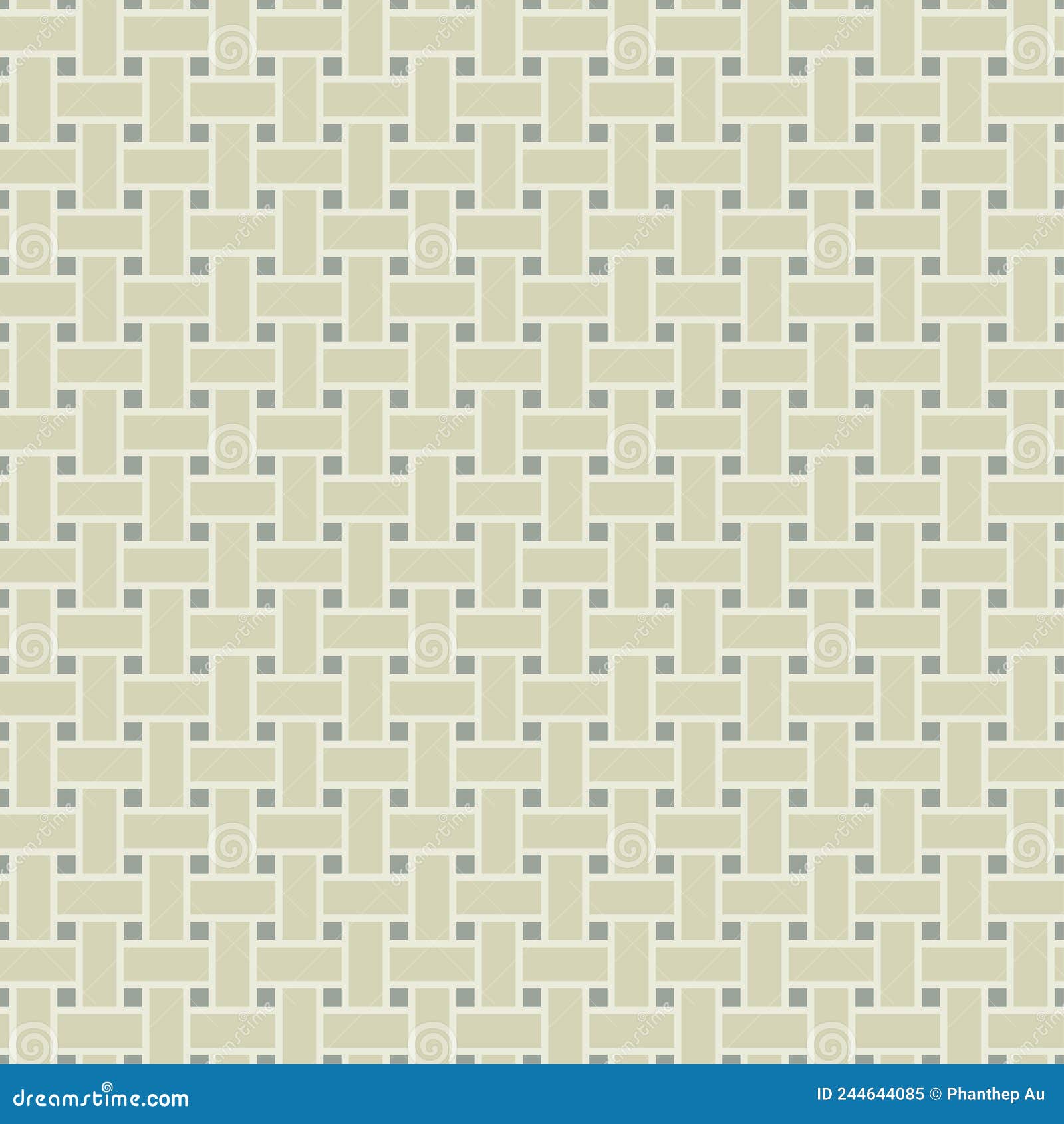 Basket Weaving Seamless Pattern. Vector Stock Vector - Illustration of ...