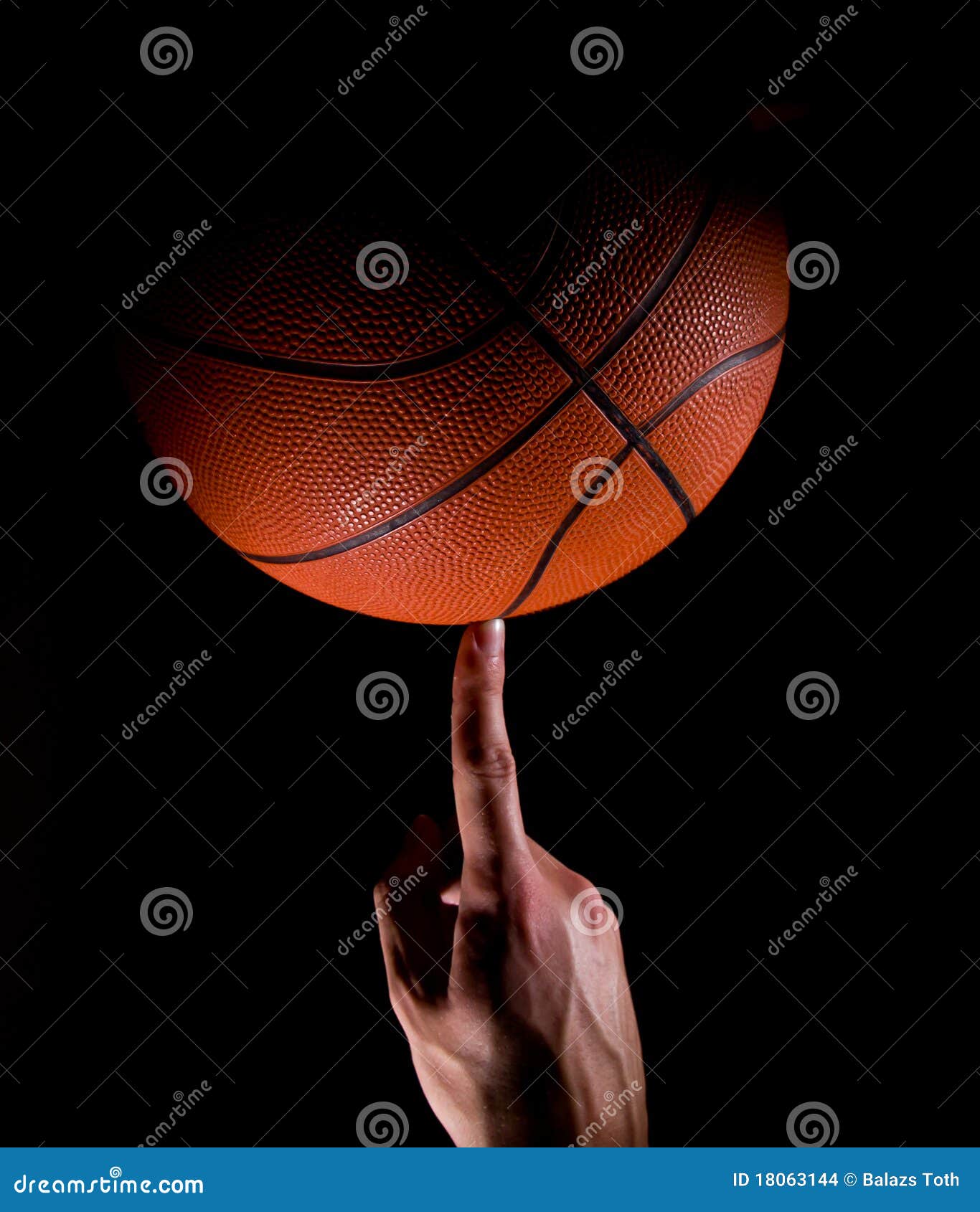 Basketball stock photo. Image of ball, exercise, hand - 18063144