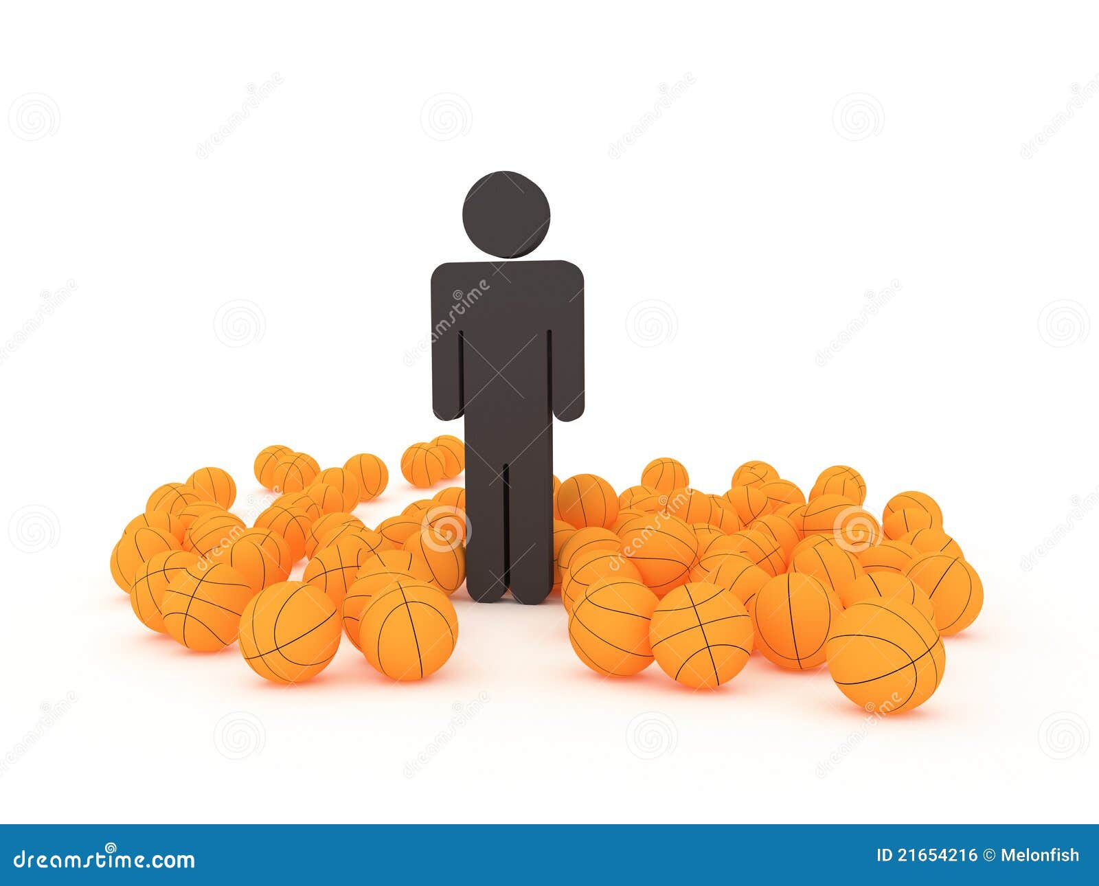 Basketball stock illustration. Illustration of symbol - 21654216
