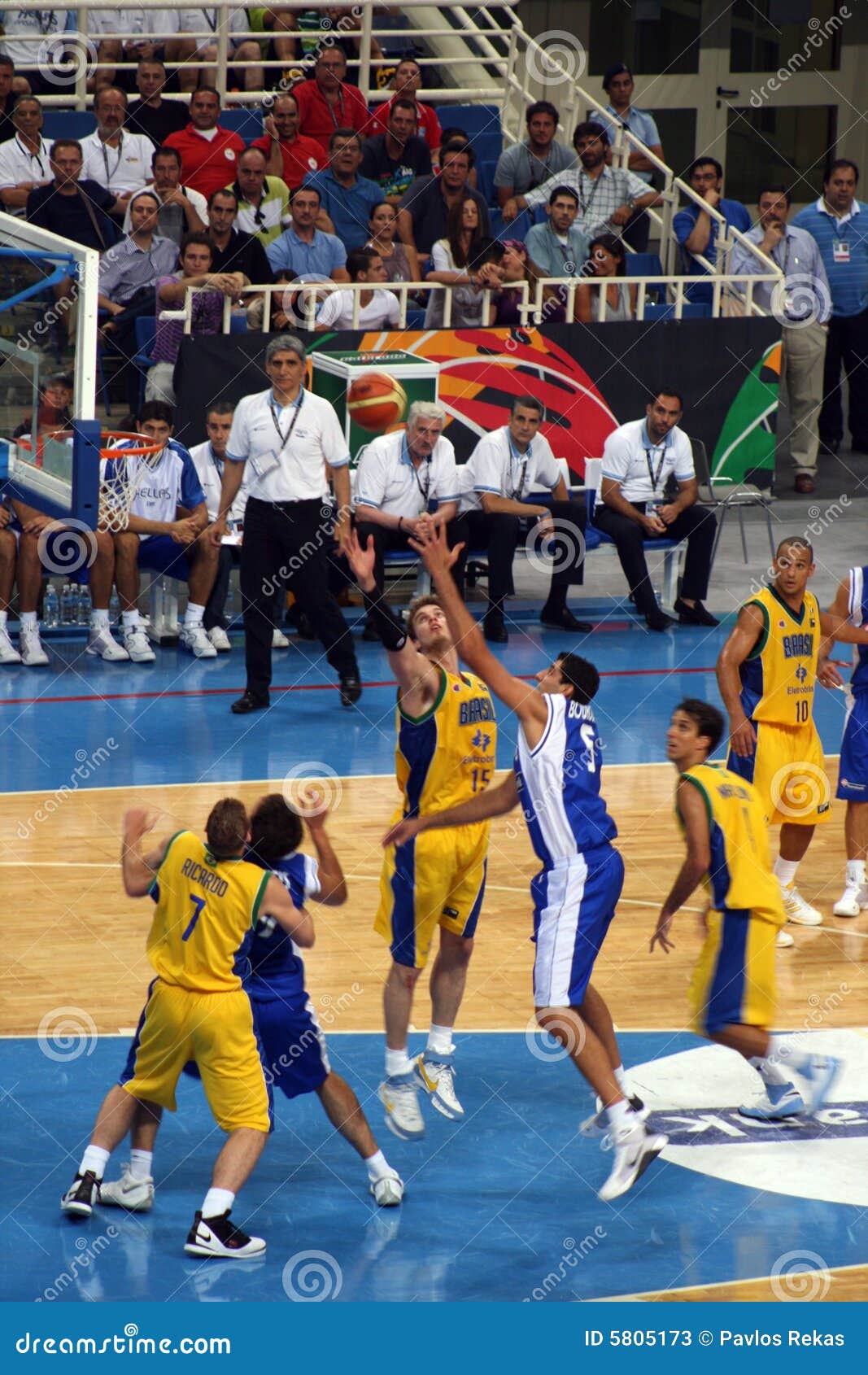 Basketball editorial stock photo. Image of athens, pavlos - 5805173