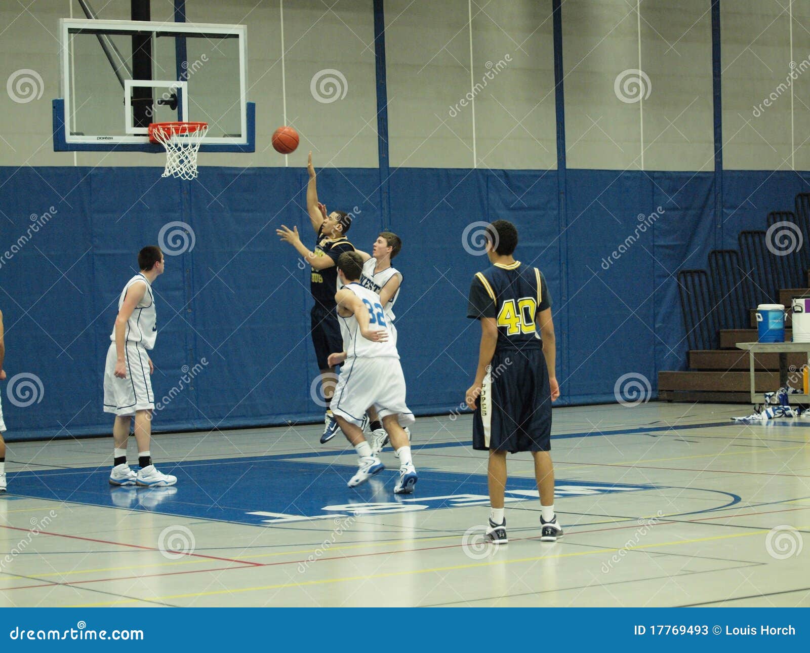 Basketball Action editorial stock photo. Image of reach - 17769493