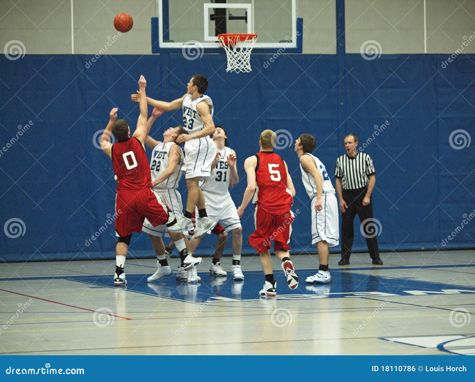 Basketball Action editorial photo. Image of basket, competition - 18110786