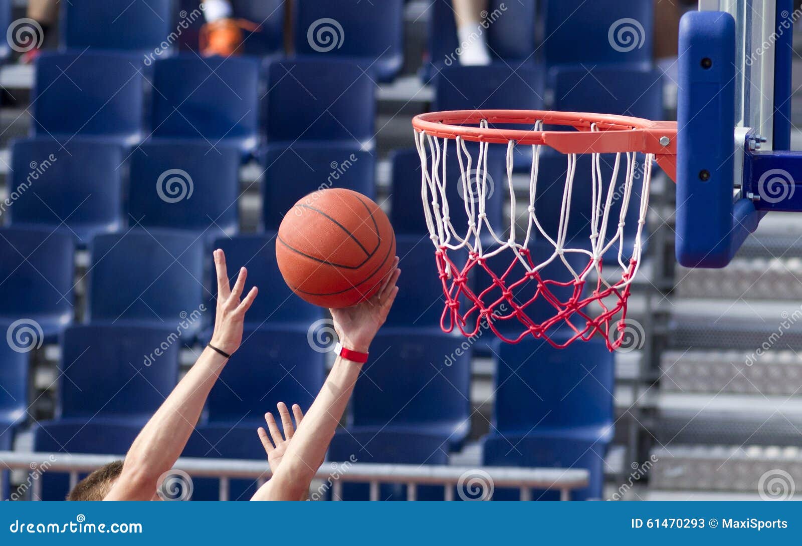 Basketball action stock image. Image of basket, court - 61470293
