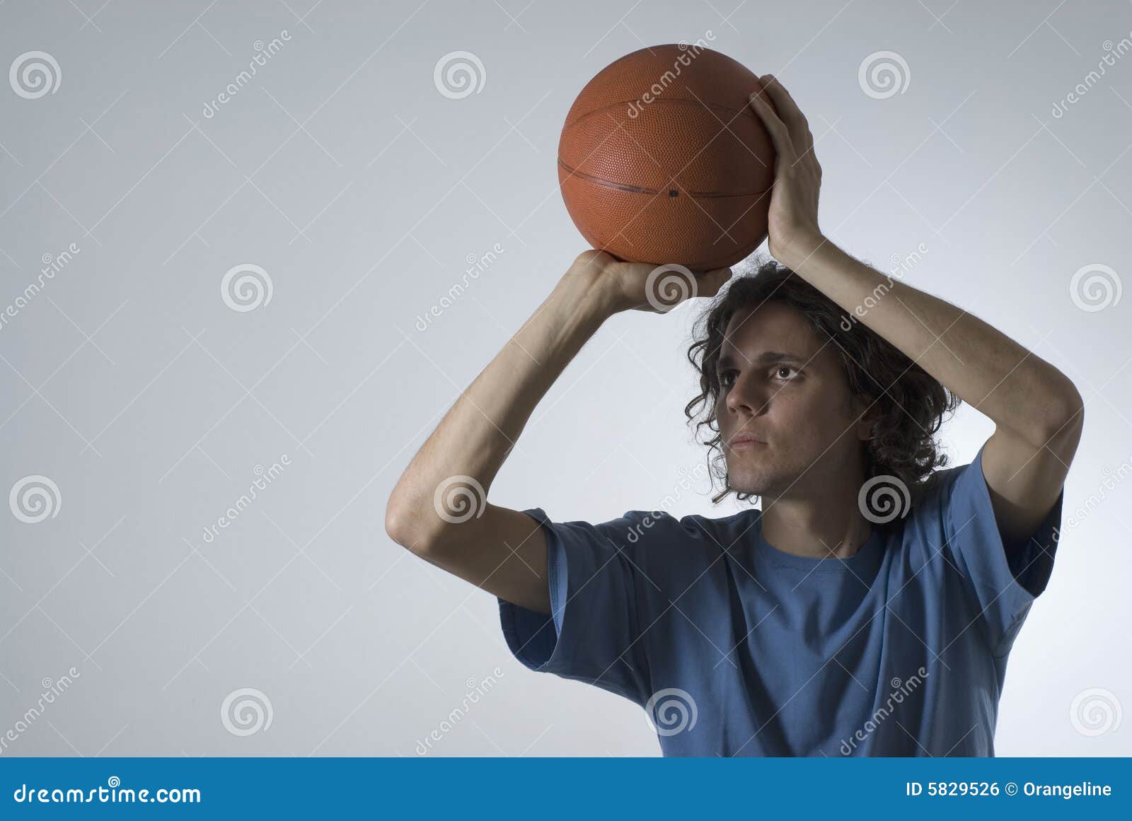 Basketball Aim-Horizontal Picture. Image: 5829526