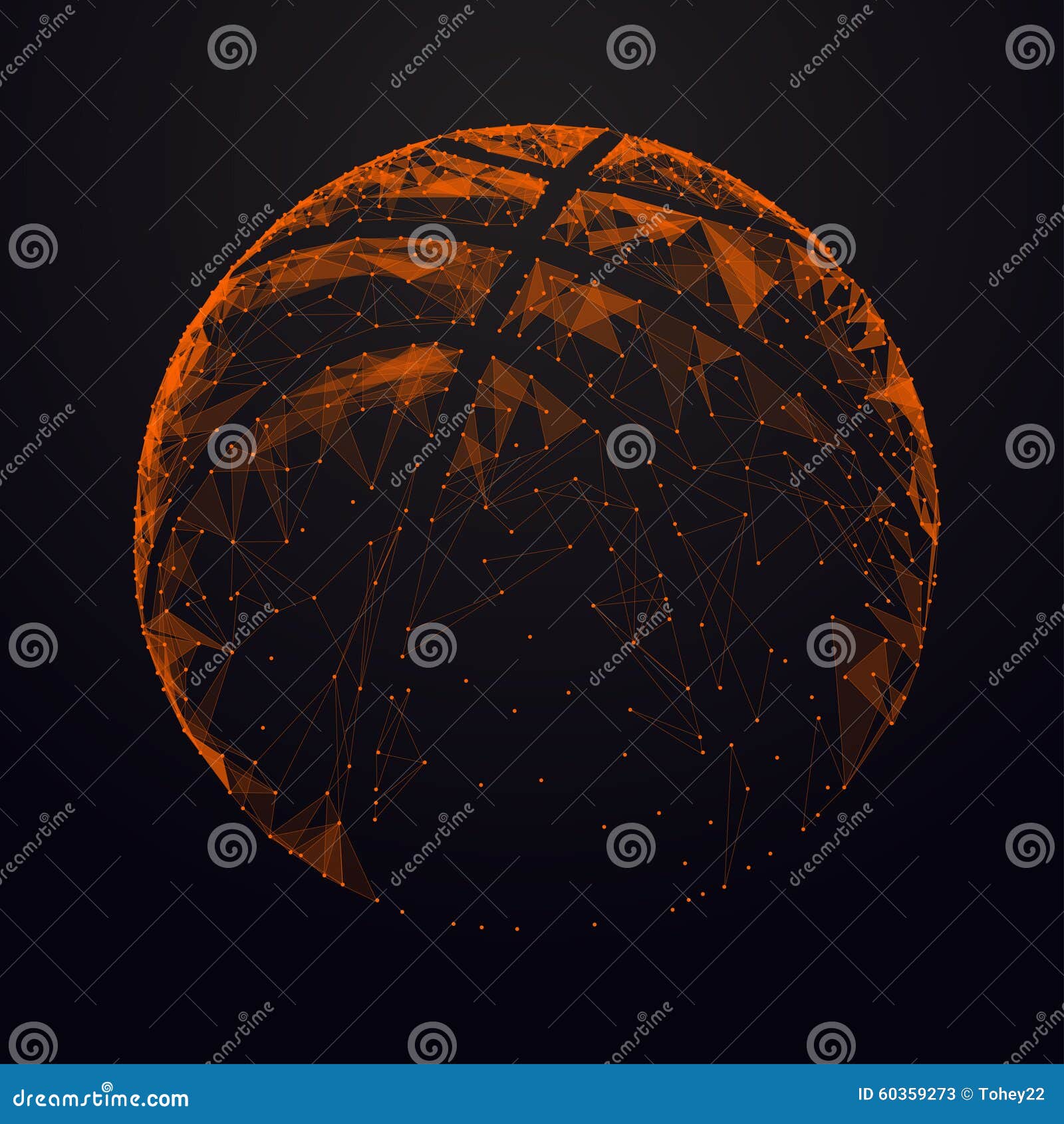 Basketball Ball stock vector. Illustration of shape, construction ...