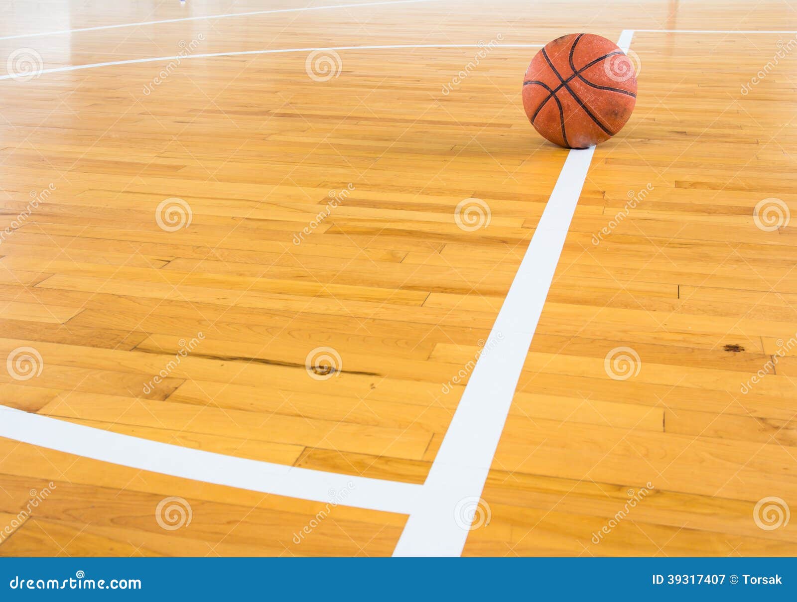 Basketball ball stock image. Image of wooden, equipment - 39317407