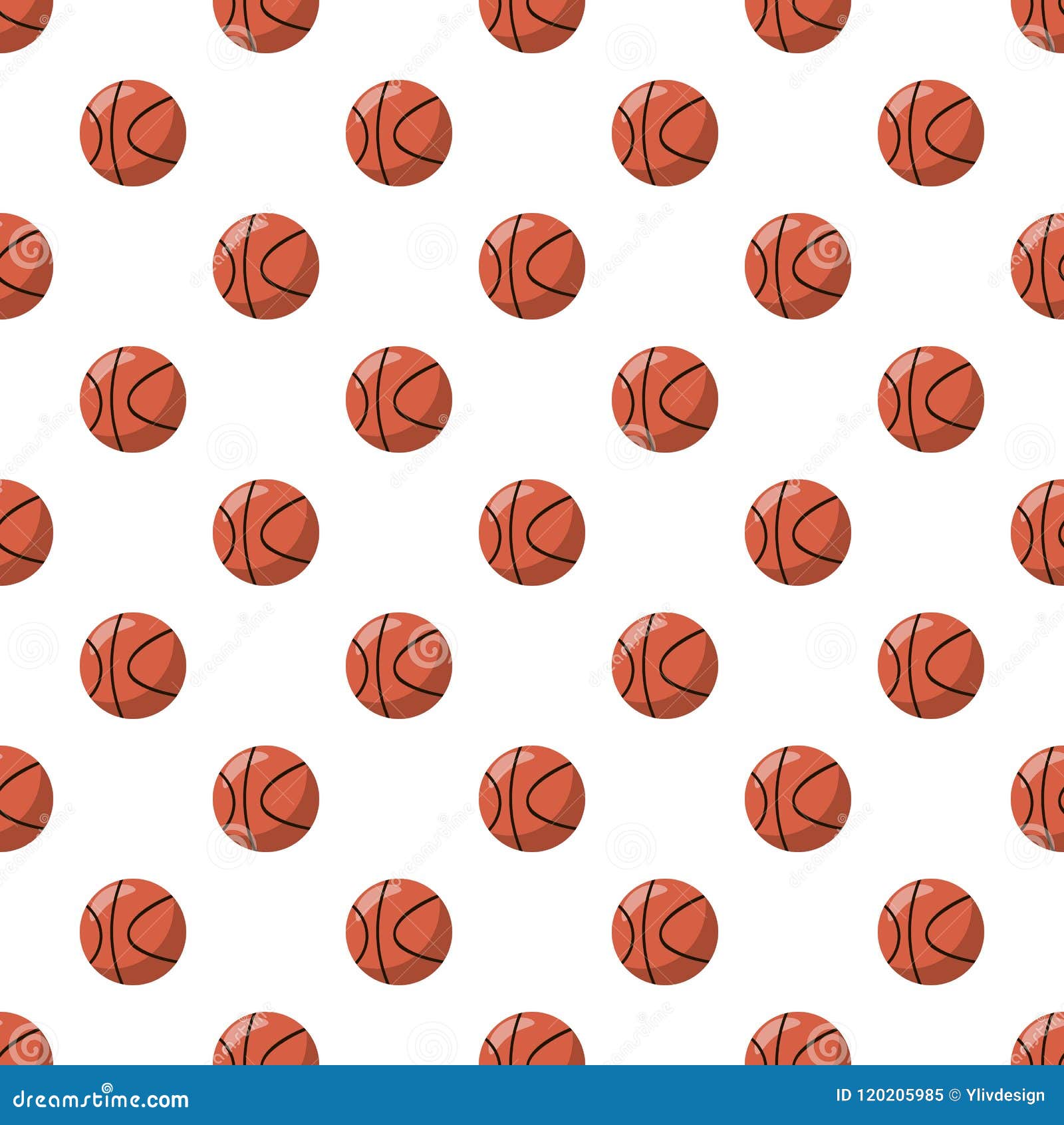 Basketball ball pattern stock vector. Illustration of geometric - 120205985