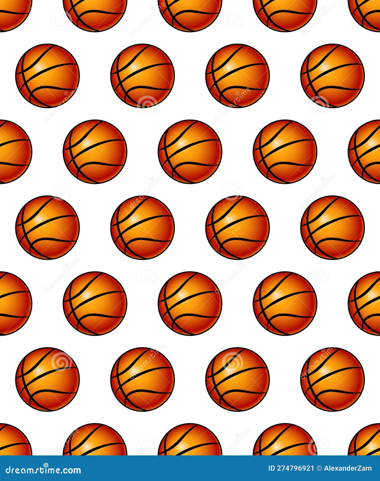 Basketball ball pattern stock vector. Illustration of game - 274796921