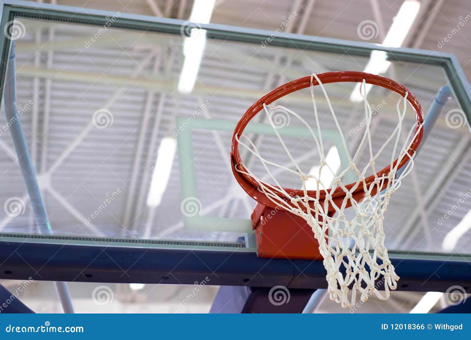 Basketball basket stock photo. Image of competition, game - 12018366