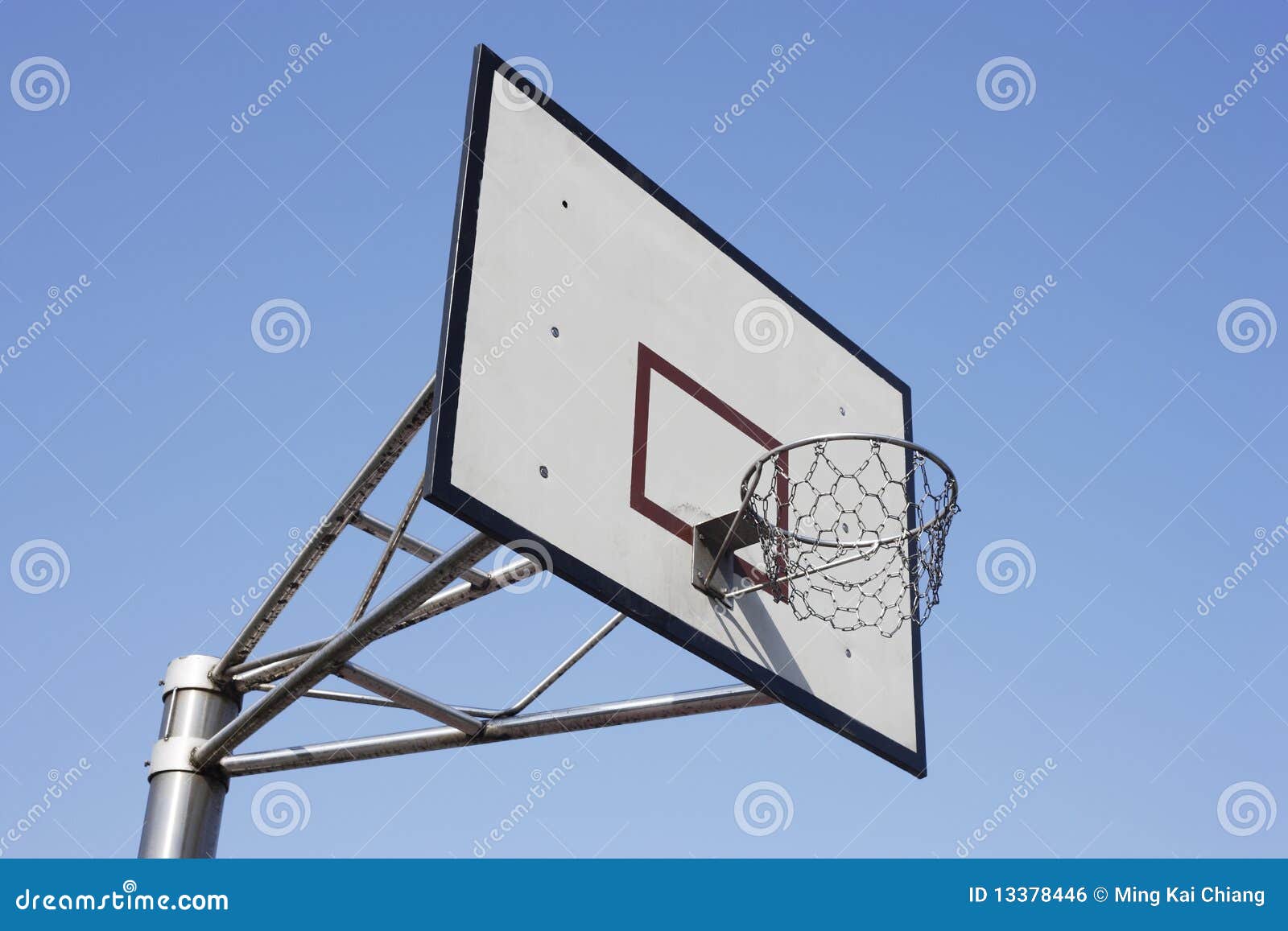 Basketball board stock photo. Image of public, park, light - 13378446