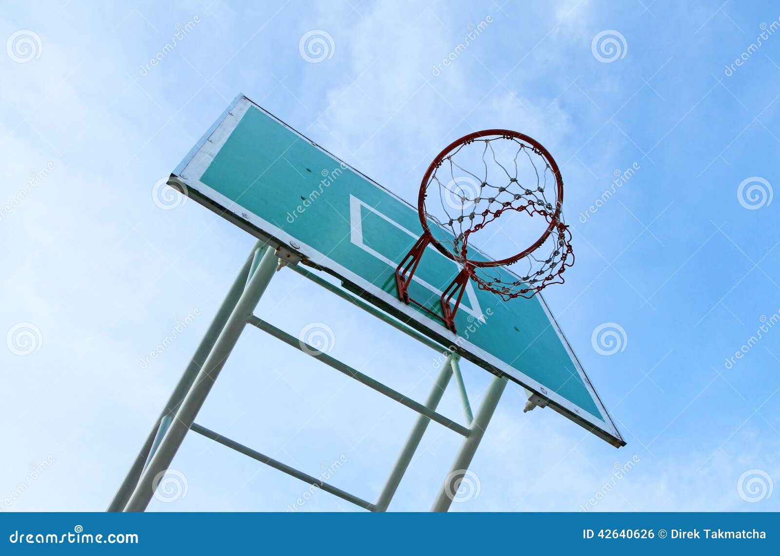 Basketball board stock photo. Image of backboard, cloud - 42640626