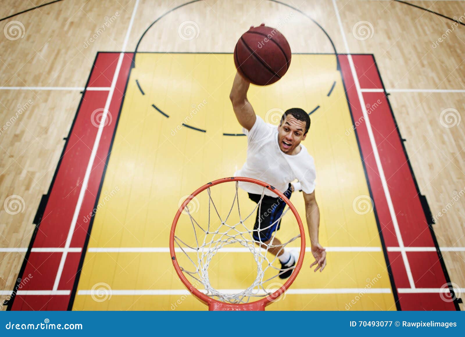 Basketball Bounce Competition Exercise Player Concept Stock Image ...