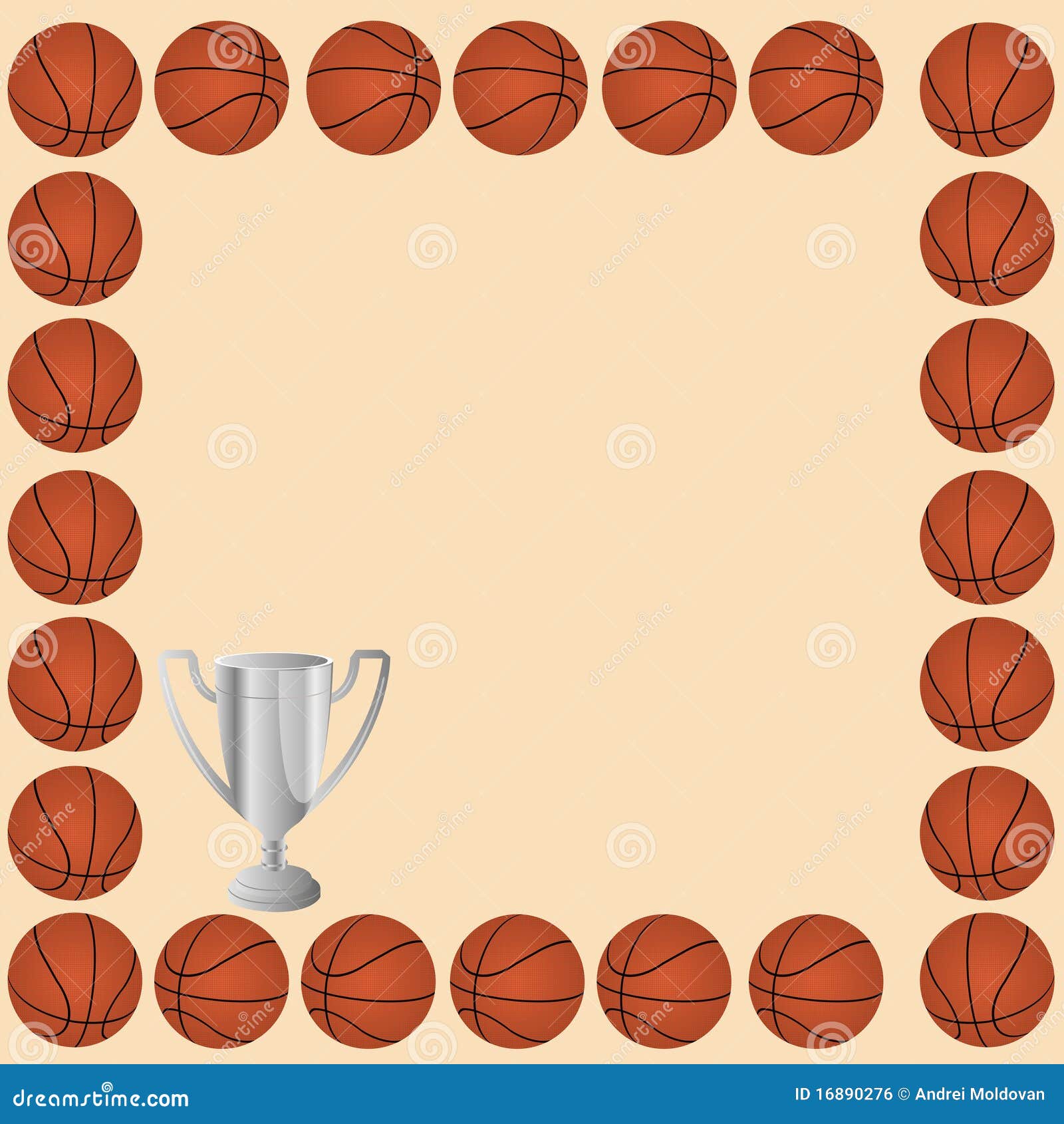 Basketball card stock vector. Illustration of round, white - 16890276