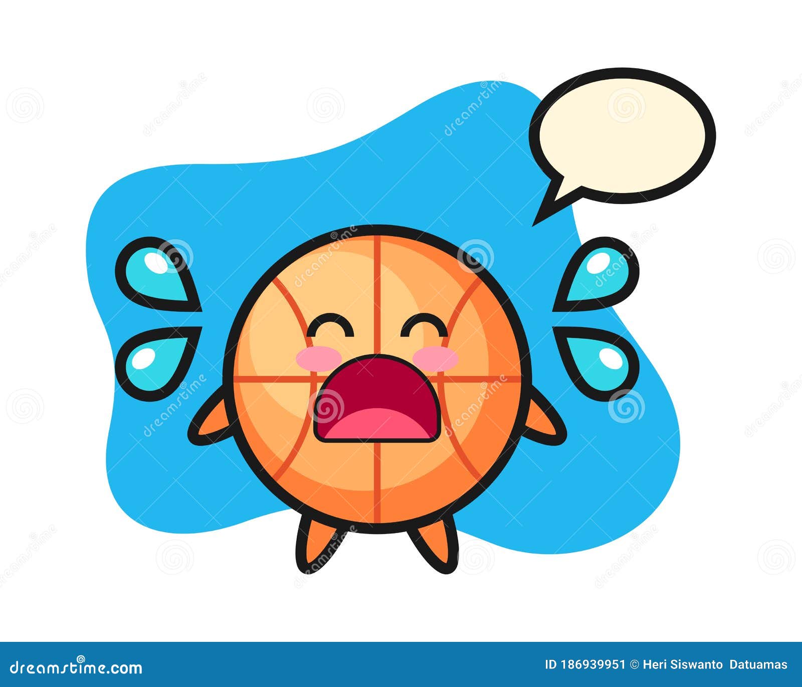 Sad Crying Gesture Potato Cartoon Character Style | CartoonDealer.com ...