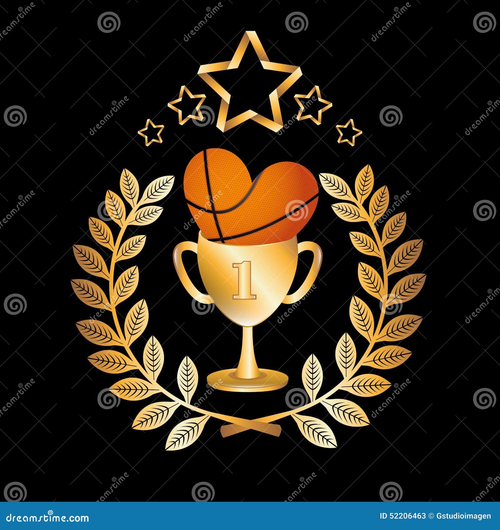 Basketball championship stock vector. Illustration of stadium - 52206463