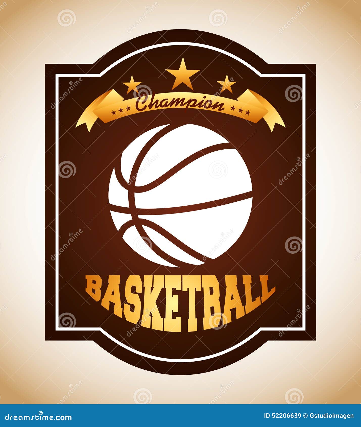 Basketball championship stock vector. Illustration of play - 52206639