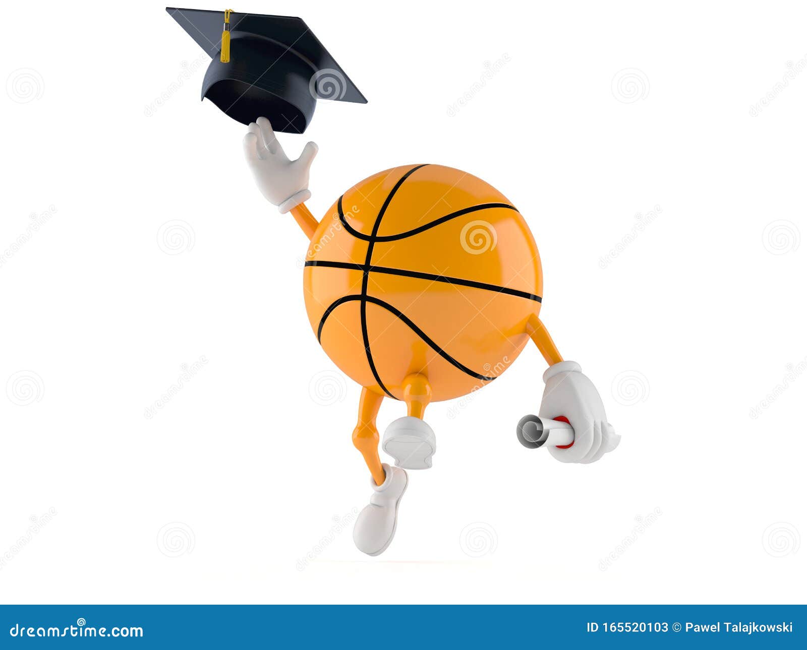 3D Character Throwing Dart Into Target Above Stock Photo ...